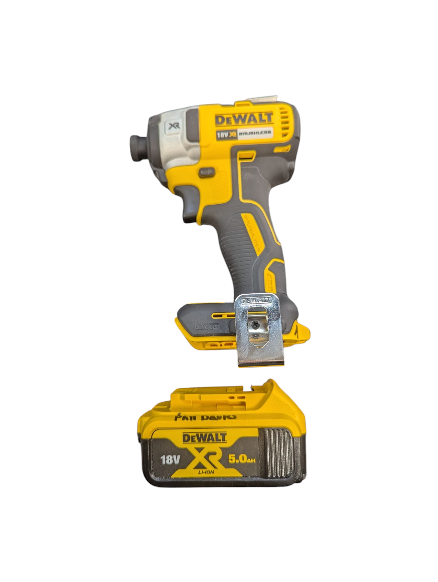Pre-owned DeWalt DCF887N-XJ 18V Li-Ion XR Brushless Cordless Impact ...